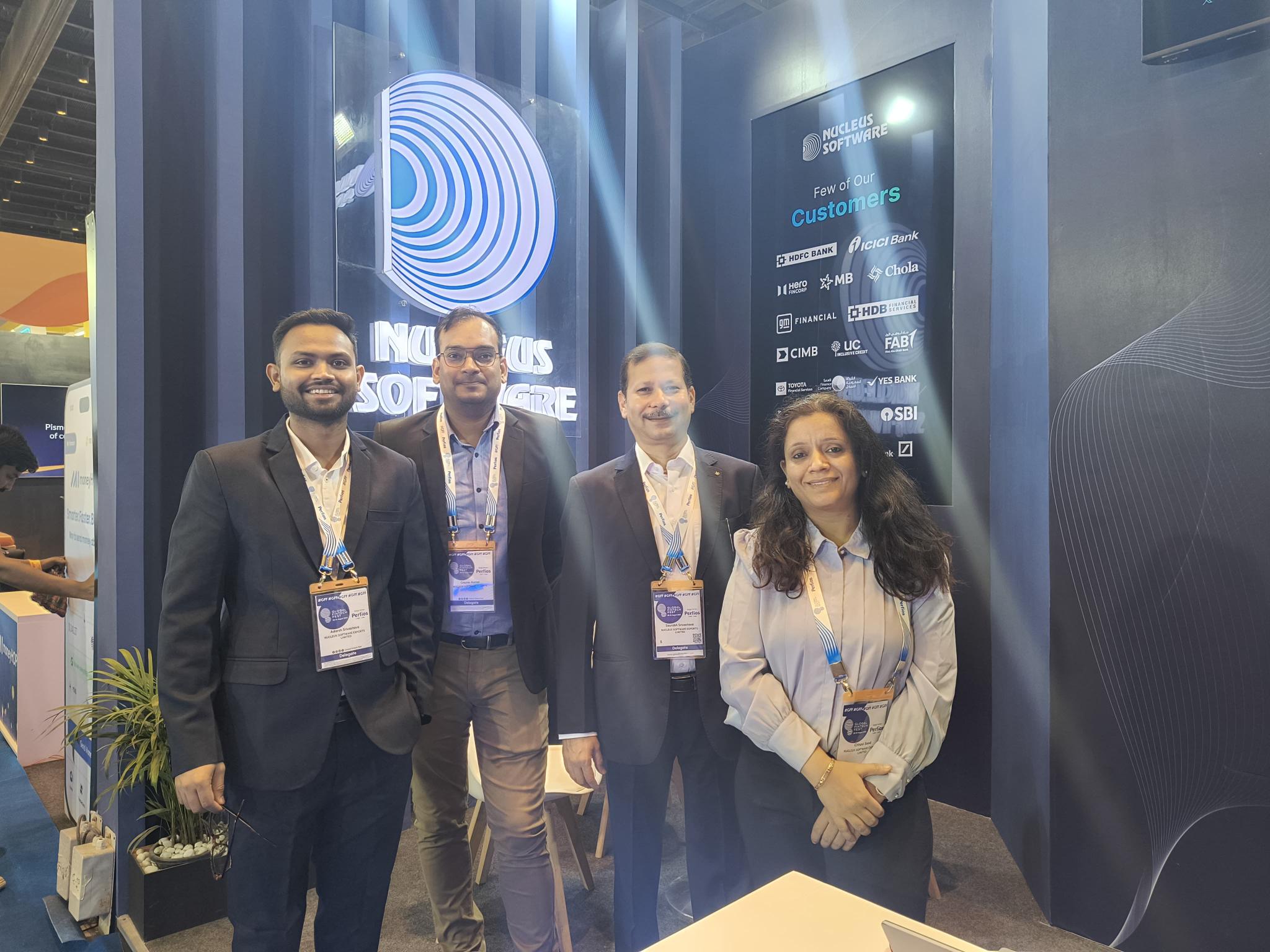Nucleus Software at Global Fintech Festival 2024, Mumbai | Gold Partner